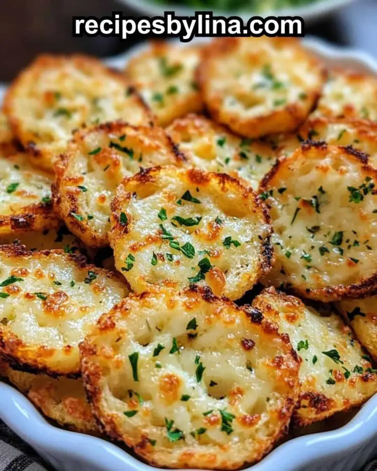 Garlic Bread Ritz Bits: - Recipes by Lina
