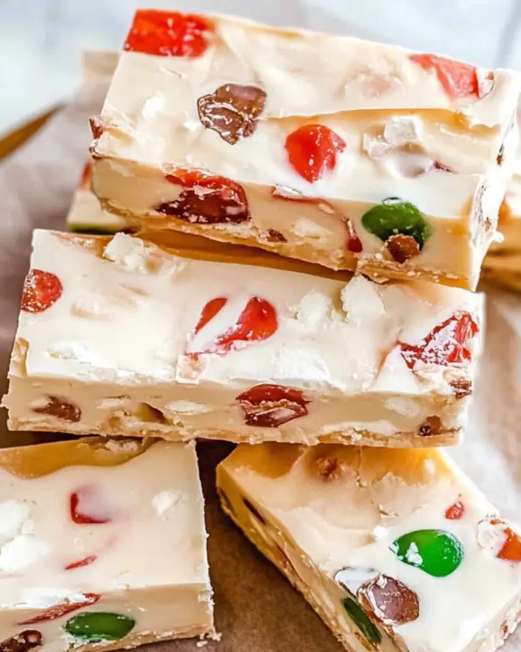 Easy Nougat Bars Recipe - Recipes by Lina