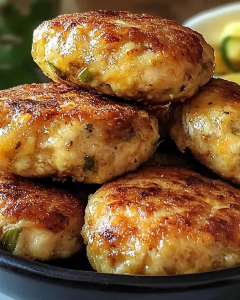 Air Fryer Chicken Rissoles - Recipes by Lina