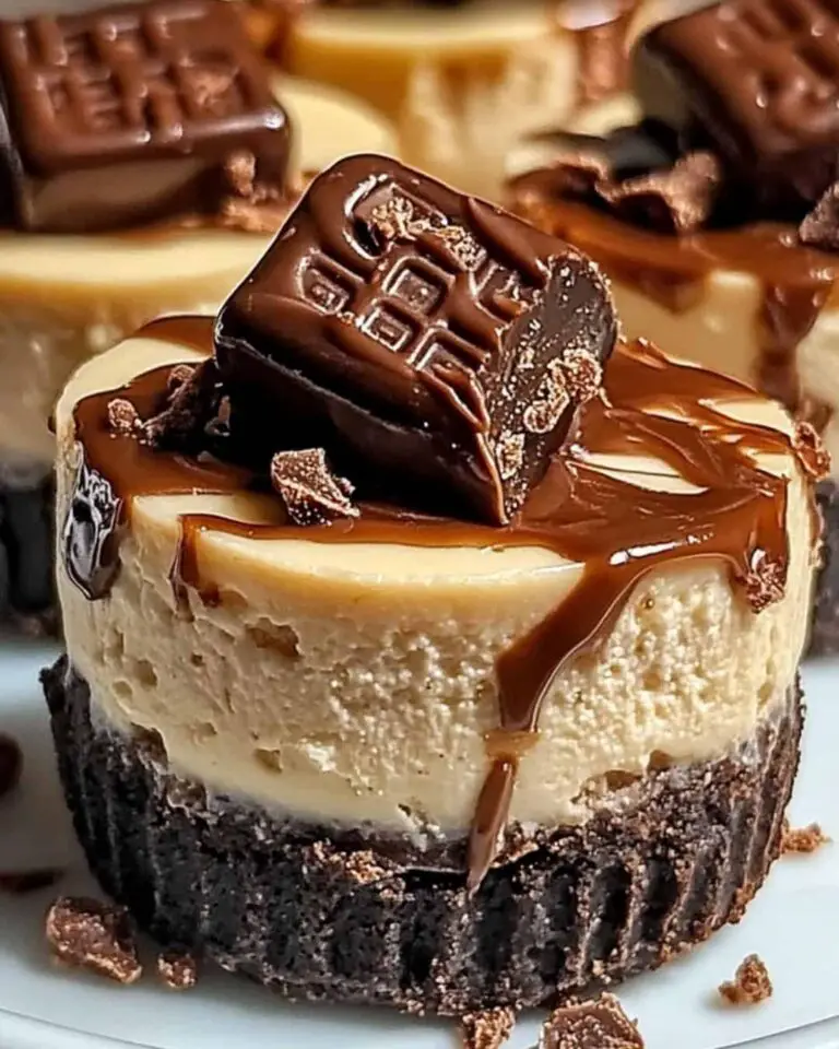 Mini Rolo Cheesecakes - Recipes by Lina