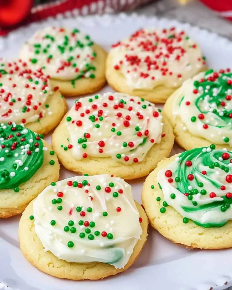 Soft Christmas Cookies - Recipes by Lina