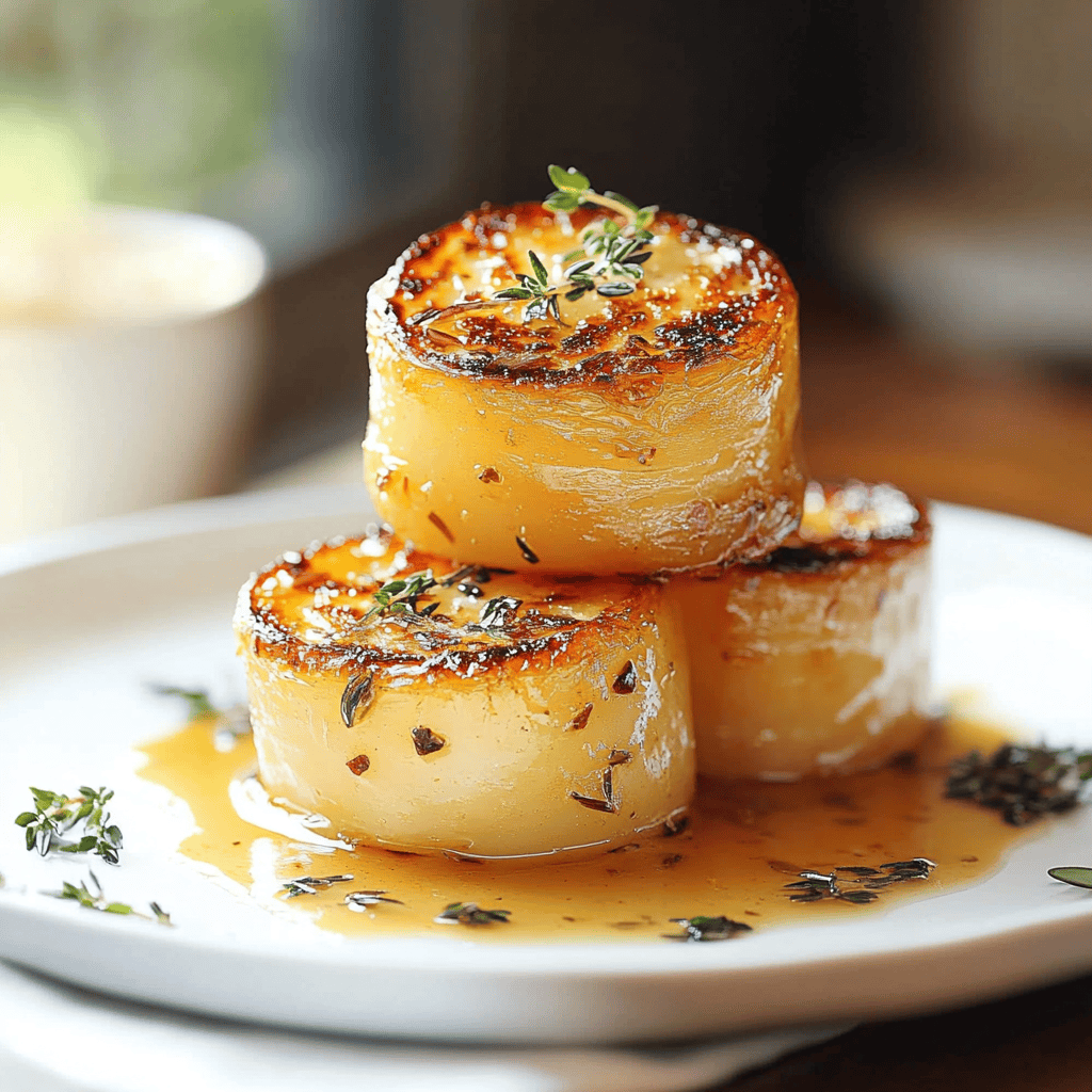Easy Garlic Butter Fondant Potatoes Recipe - Recipes by Lina