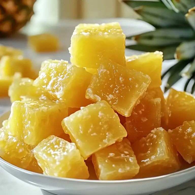 Easy Pineapple Cowboy Candy Recipe - Recipes by Lina