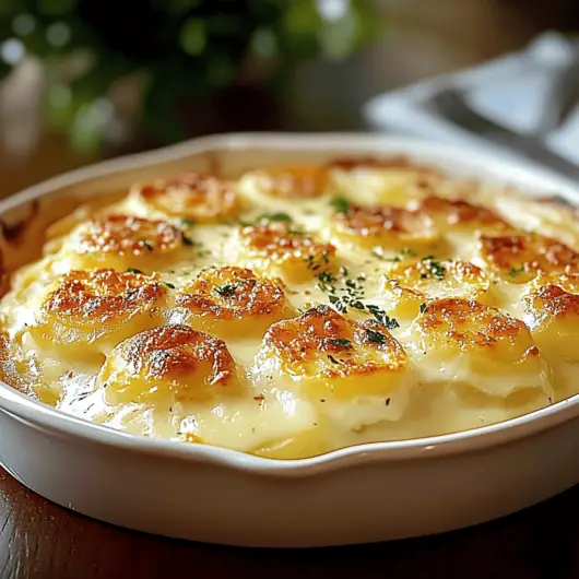 Copycat Ruth's Chris Potatoes au Gratin Recipe - Recipes by Lina