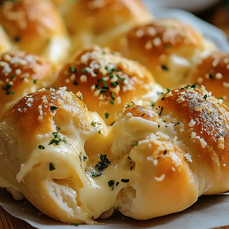 Cheese Filled Garlic Knots - Recipes by Lina