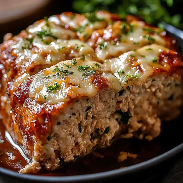 Easy Garlic Parmesan Chicken Meatloaf Recipe - Recipes by Lina