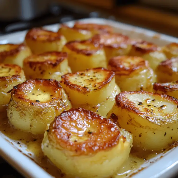Easy Garlic Butter Fondant Potatoes Recipe - Recipes by Lina