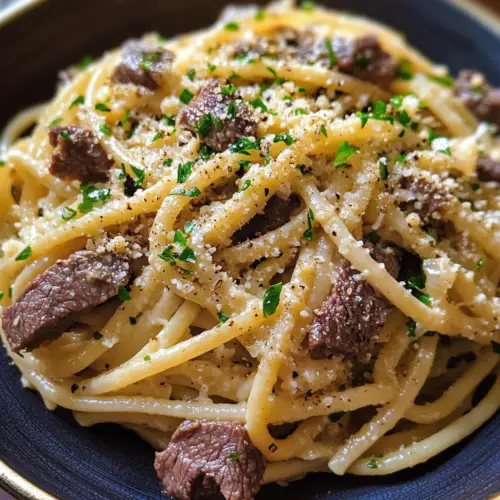Easy Garlic Beef Pasta Recipe - Recipes by Lina