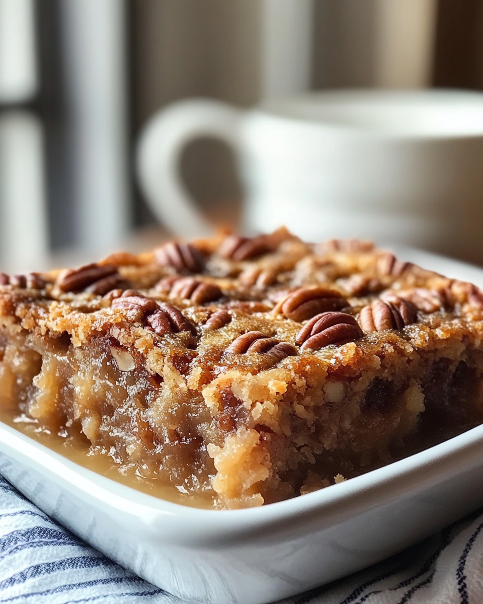 Pecan Pie Dump Cake Recipe - Recipes by Lina