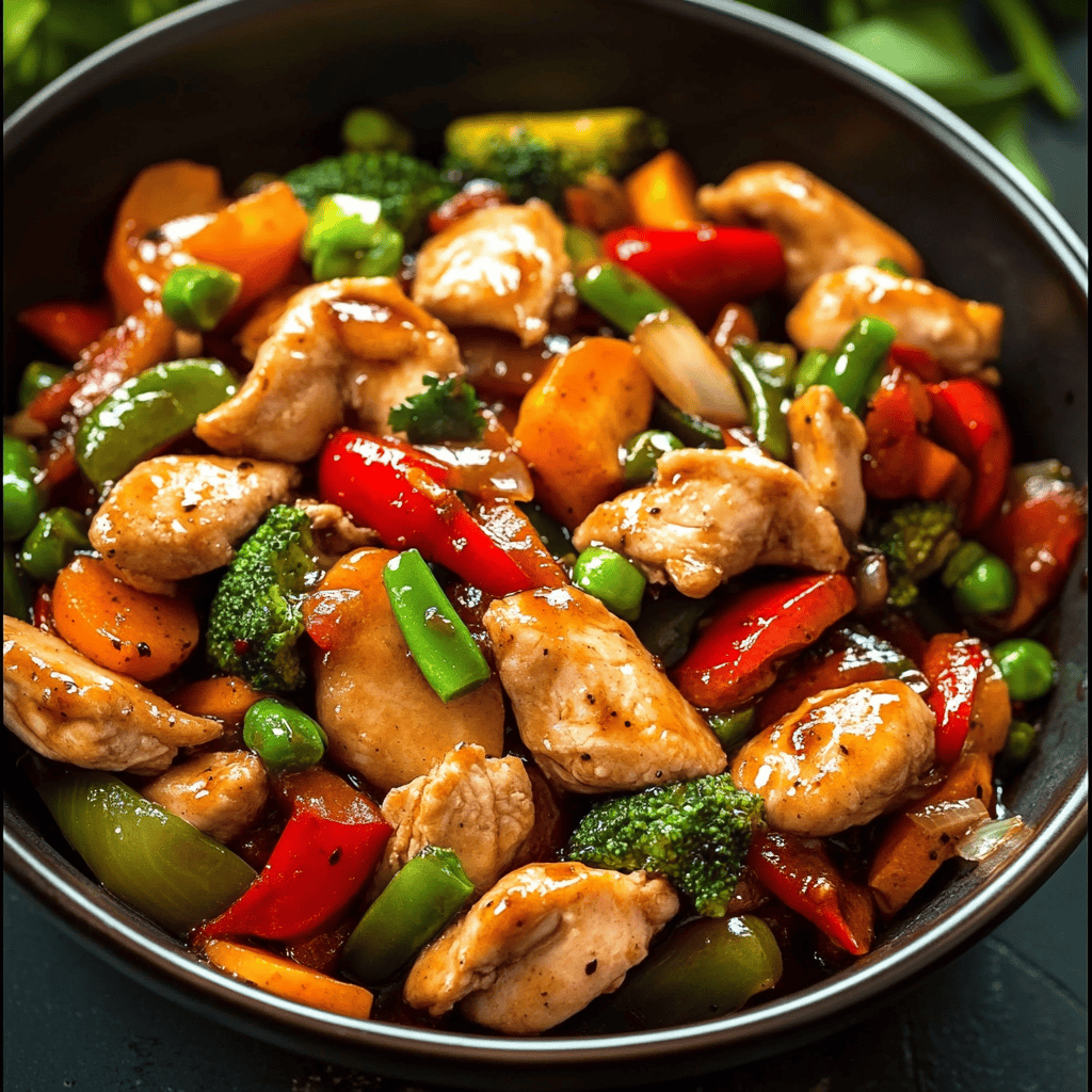 Easy Chinese-Style Chicken and Vegetable Stir-Fry - Recipes by Lina