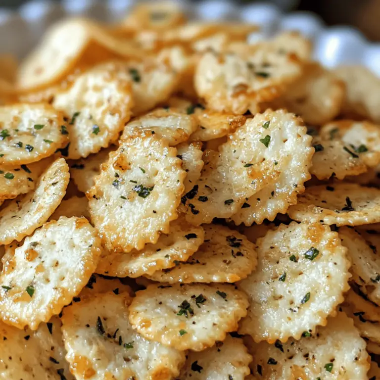 Garlic Ritz Snacks - Recipes by Lina