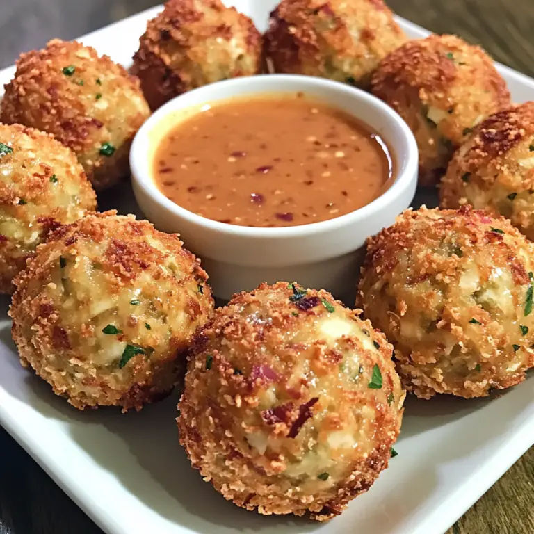 Reuben Balls with Spicy Thousand Island Dipping Sauce - Recipes by Lina