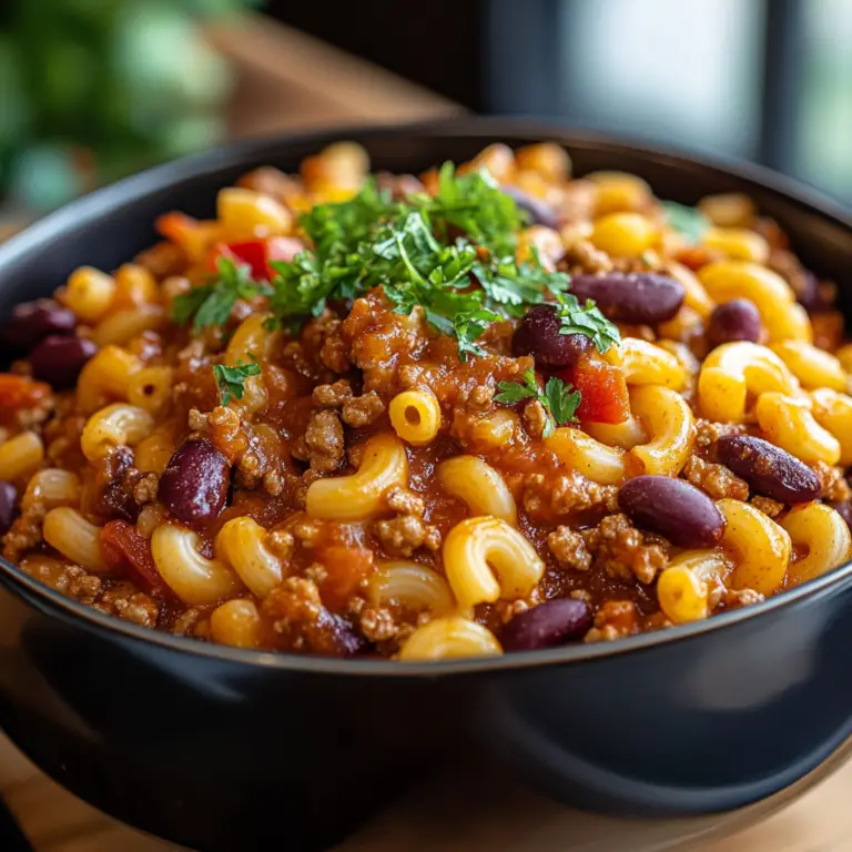 Easy Chili Mac Recipe - Quick and Delicious - Recipes by Lina