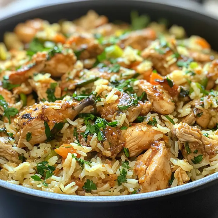 One Pot Shawarma Chicken And Rice Recipe - Recipes by Lina