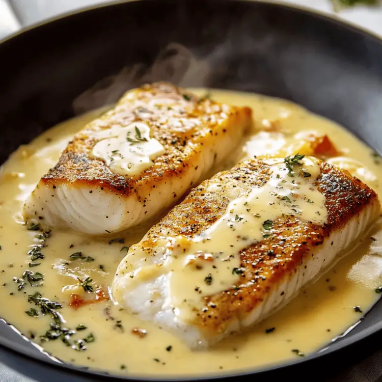 Delicious Fish with White Wine Sauce Recipe - Recipes by Lina
