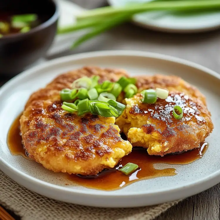 Easy Chinese Egg Patties - Recipes by Lina