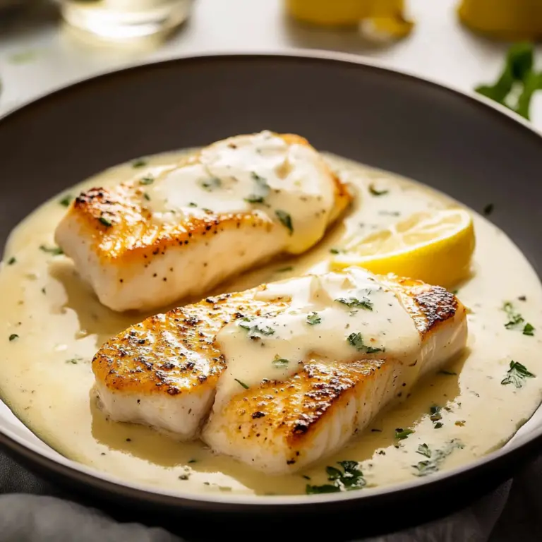 Delicious Fish with White Wine Sauce Recipe - Recipes by Lina