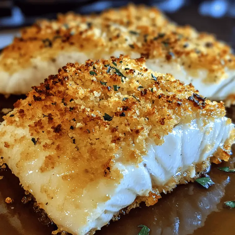 Delicious Mayonnaise and Panko Crusted Baked Fish Recipe - Recipes by Lina