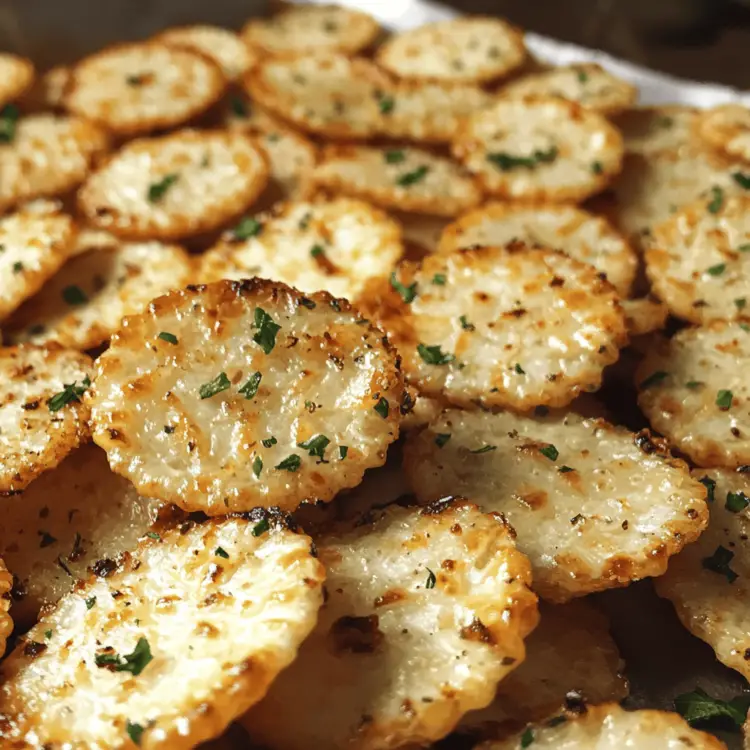 Garlic Ritz Snacks - Recipes by Lina
