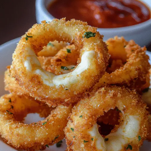 Cheesy Onion Rings - The Appetizer That Changes Everything - Recipes by ...