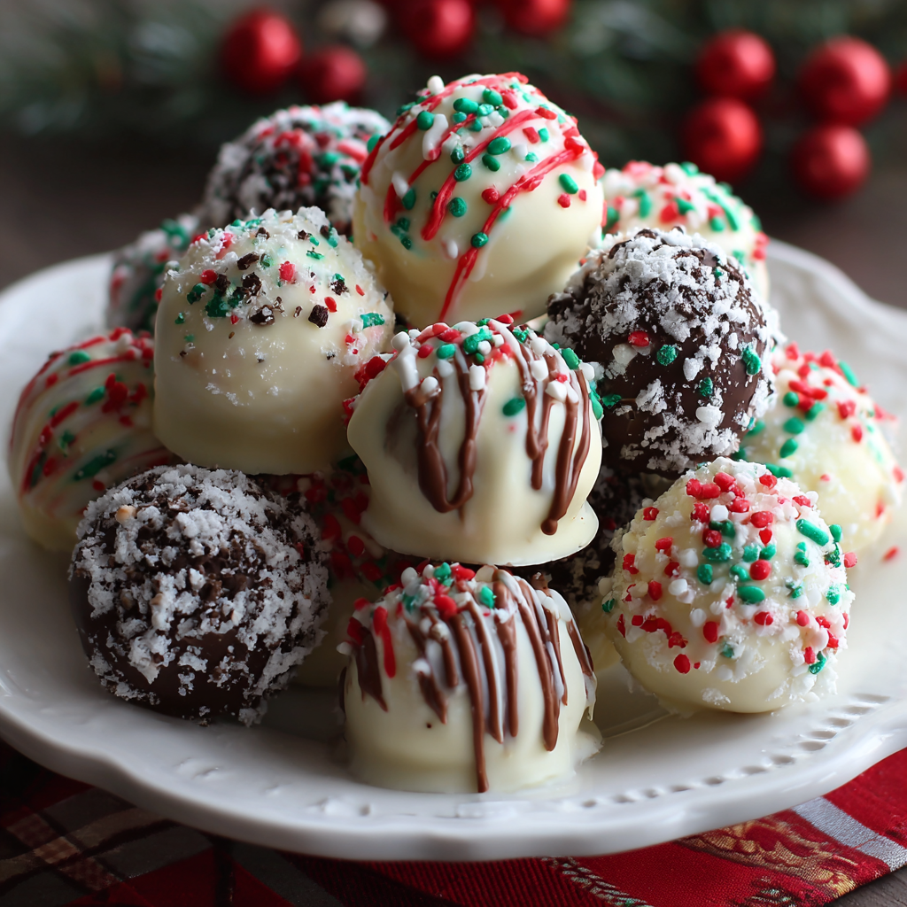 Christmas Oreo Balls – Festive No-Bake Treat - Recipes by Lina