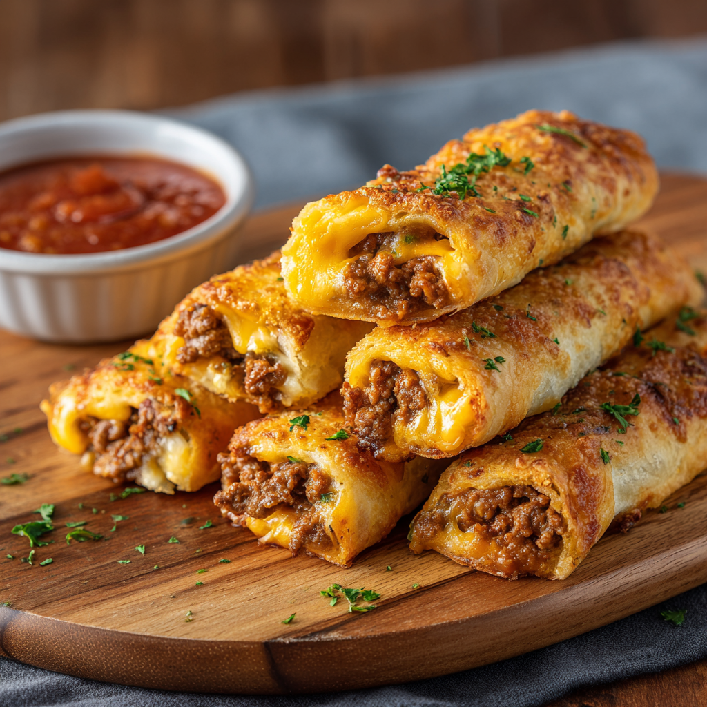 Cheesy Taco Sticks – Fun & Flavorful Hand-Held Snack - Recipes by Lina