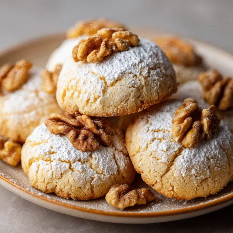 Walnut Cookies - Recipes by Lina