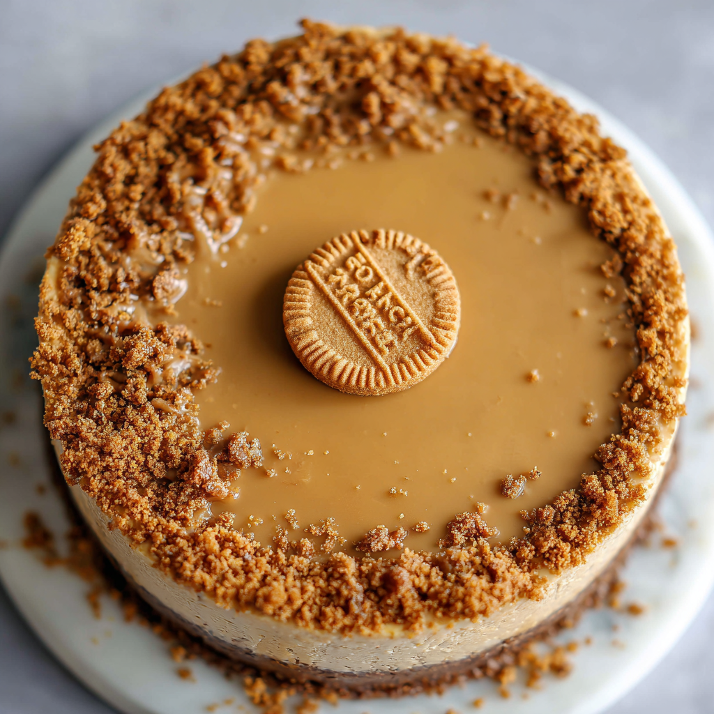 No‑Bake Biscoff Cheesecake - Recipes by Lina