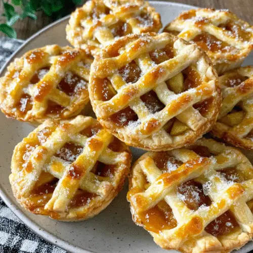 Mini Apple Pie Bites - Recipes by Lina