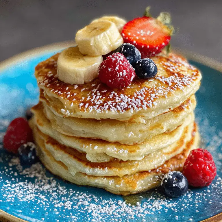 Fluffy Homemade Pancakes - Recipes by Lina
